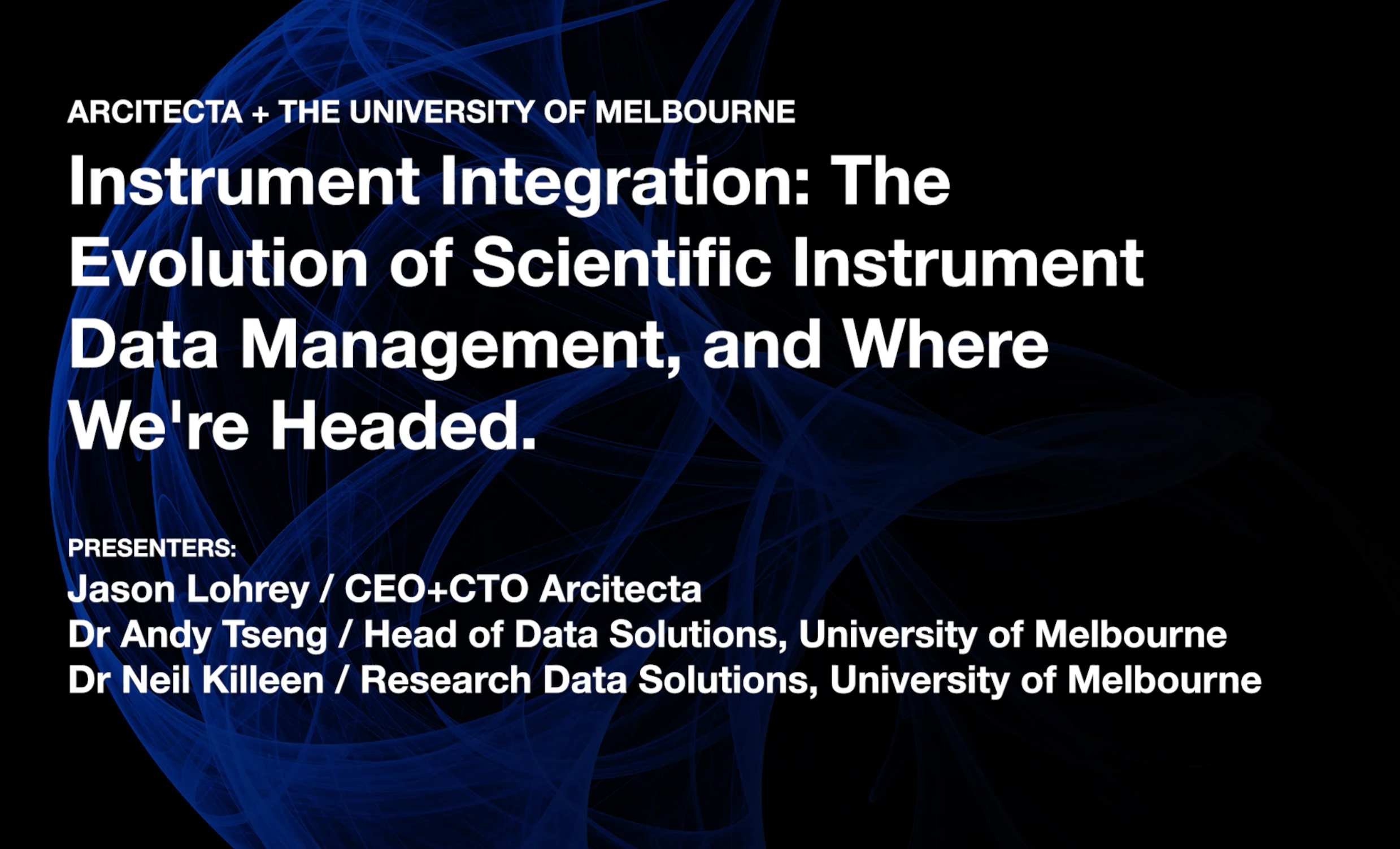 Webinar: Instrument Integration: The Evolution of Scientific Instrument ...